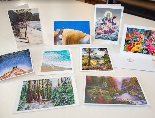 5x7 Custom Greeting Card – Pixels & Ink
